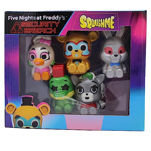 Just Toys LLC Five Nights at Freddy's Security Breach SquishMe Collector's Box