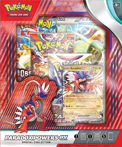 Pokémon TCG: Paradox Powers ex Special Collection - Amazon Exclusive