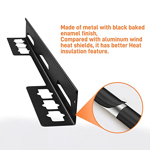 JiRiCHMi Blackstone Griddle Accessories - Wind Guards For Blackstone Griddle 22”,Grill Accessories For Outdoor Cooking,Compatible With Rear Grease Cup, Hood And Side Shelf