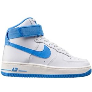 Nike Air Force 1 '07 Mid, Women's High Trainers, Blue, 9.5 AU