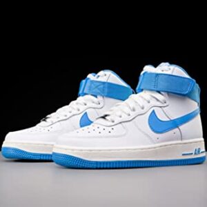 Nike Air Force 1 '07 Mid, Women's High Trainers, Blue, 9.5 AU