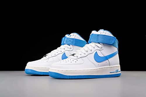 Nike Air Force 1 '07 Mid, Women's High Trainers, Blue, 9.5 AU