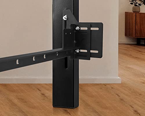 Universal Footboard Extension Brackets, Bed Frame Extenders for Footboard, Headboard Brackets for Metal Bed Frame, Footboard Attachment Kit Can Drilled to Fit Twin, Full, Queen, or King Size Beds.