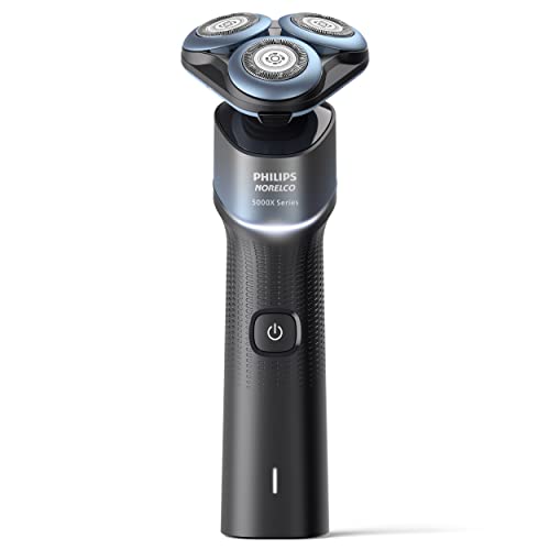 Philips Norelco Exclusive Shaver 5000X, Rechargeable Wet & Dry Shaver with Precision Trimmer and Storage Pouch, X5006/85