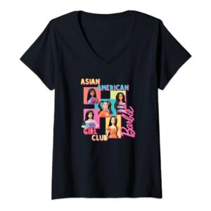 Barbie - Asian American Girl Club V-Neck T-Shirt