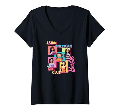 Barbie - Asian American Girl Club V-Neck T-Shirt