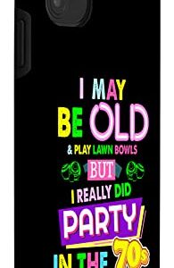 iPhone 11 Lawn Bowls Outfit Idea For Women & Funny 70s Lawn Bowling Case