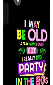 iPhone XR Lawn Bowls Outfit Idea For Women & Funny 80s Lawn Bowling Case