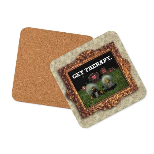 Get Therapy Framed Monsters Domo - Drink Coaster Packs (2 Per Pack) by GatorDesign