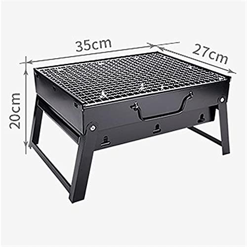 Gas grill BBQ Stove Portable BLACK Small Barbecue Stove Charcoal BBQ Grill Patio Camping Picnic Burner Foldable BBQ Grills