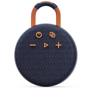 bluetooth speakers,musibaby speakers,waterproof speaker,portable speaker,dual pairing,bluetooth 5.2,loud stereo,booming bass,1500 mins playtime for home,travel,pool,shower speaker(navy blue)