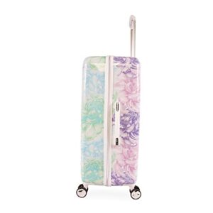 Fila Women's Luggage Hardside Spinner, Purple Floral, Check-in 29"