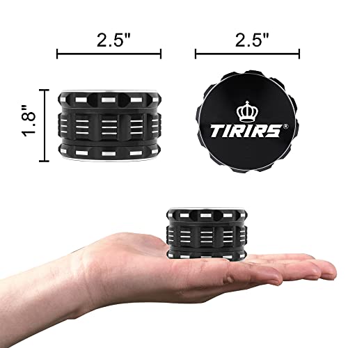 TIRIRS Grinder - 2.5“ Black