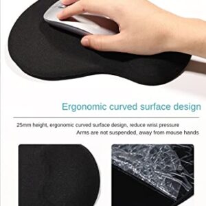 MECOSEN Ergonomic Mouse Pad with Wrist Support Gel Mouse Pad, Comfortable Computer Mouse Pad for Laptop for Office & Home