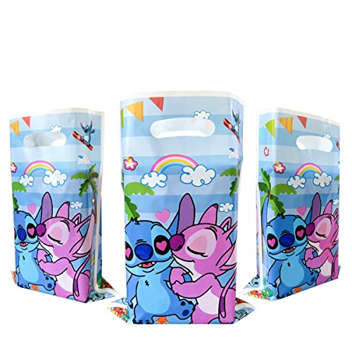 30 Pcs Party Gift Bags For Lilo & Stitch,Stitch Birthday Party Decoration Supplies,Stitch Party Candies Bag