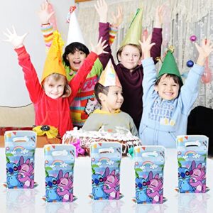 30 Pcs Party Gift Bags For Lilo & Stitch,Stitch Birthday Party Decoration Supplies,Stitch Party Candies Bag