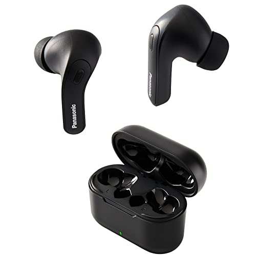 Panasonic ErgoFit True Wireless Earbuds with Noise Cancelling, in Ear Headphones with XBS Powerful Bass, Bluetooth 5.3, Charging Case - RZ-B310W