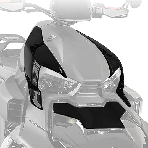 A & UTV PRO Ryker Fairing Panels & Hood Accent Panel Kit for Can-Am All Ryker Models, Classic Black Hood Accent Intense Accessories, Replace OEM # 219400803, 219400873, 3PCS