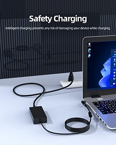 Charger for MSI Gaming Laptop - (UL Certified Safety), 180W, 150W, 120W, Round Connector