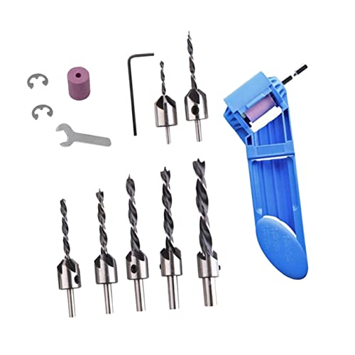 Angoily 1 Set Burr Device Set Diamond Drill Bits Electric Sharpener Wisking Tool Electric Drill Wheel Polisher Electric Drill Grinder Set Diamond Drill Bit Set Sharpening Tool Drill Set