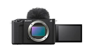 sony alpha zv-e1 full-frame interchangeable lens mirrorless vlog camera - black body