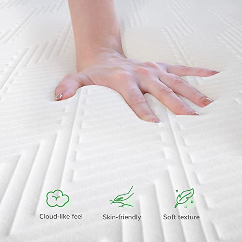 Novilla King Size Mattress, 12 Inch Gel Memory Foam King Mattress for Cooling Sleep & Pressure Relief, Medium Soft with Motion Isolation, Mattress in a Box, Lullaby