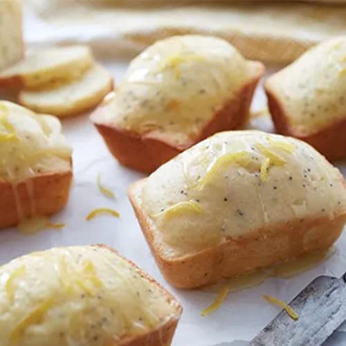 Non-Stick Mini Loaf Pan, Bread Pan Carbon Steel Loaf Pans Kitchen Baking Bread Pan Tin for Homemade Bread, Brownies and Pound Cakes