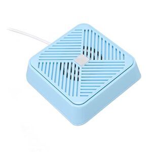 mini usb ultrasonic dishwasher, portable usb dish washing machine cleaner wshing tools for dishware fruit vegetable, compact turbo washer for home kitchen apartment (blue)