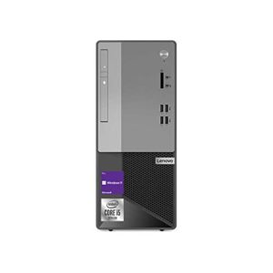 lenovo v50t gen 2 business tower desktop, intel core i5-10400, 32gb ram, 1tb ssd, dvd-rw, hdmi, rj-45, dp, wi-fi, windows 11 pro, black