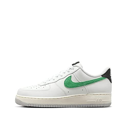 Nike Air Force 1 '07 Mens Summit White/Malachite-Black Size 9