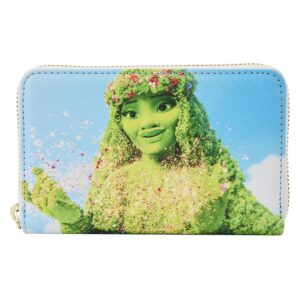 loungefly disney moana princess scene zip around wallet