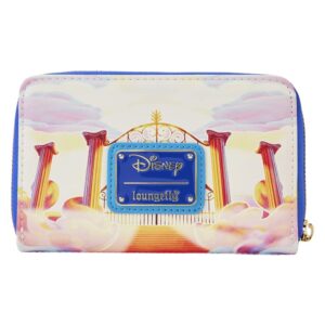 Loungefly Hercules Mount Olympus Golden Gates Zip Around Wallet