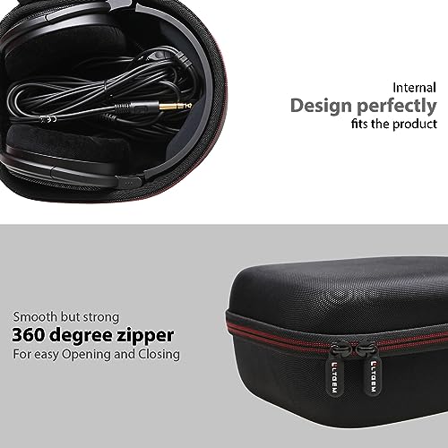 Headphone Case for Sennheiser HD 450SE / 599 SE / 560 S / 450BT / 600/599 / 650/280 PRO / 660S2 / 250BT / 350BT Headphones - Hard Travel Carrying Protective Storage Bag