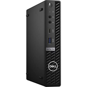 dell optiplex 7000 micro form factor mini business desktop, intel core i5-10500t processor, 32gb ram, 1tb pcie ssd, hdmi, 2x displayport, usb type-c, rj45, wi-fi 6, windows 11 pro, black