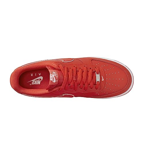 Nike Air Force 1 Mens Low Picante Sz8, Picante Red-white