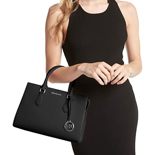 Michael Kors handbag for women Sheila satchel medium, Black