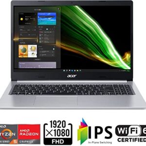 Acer Aspire 5 15.6-inch FHD(1920x1080) IPS Laptop | AMD 6-Core Ryzen 5 5500U Processor | Backlit Key | WiFi 6 | RJ-45 | 16GB DDR4 Memery | 1TB SSD+1TB HDD Storage | Win11 Home