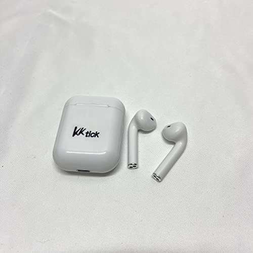 KK TICK Headphones,Wireless Earbuds Bluetooth Earbuds with Wireless Charging Case Wireless Headphones Waterproof Earphones Noise Cancelling.