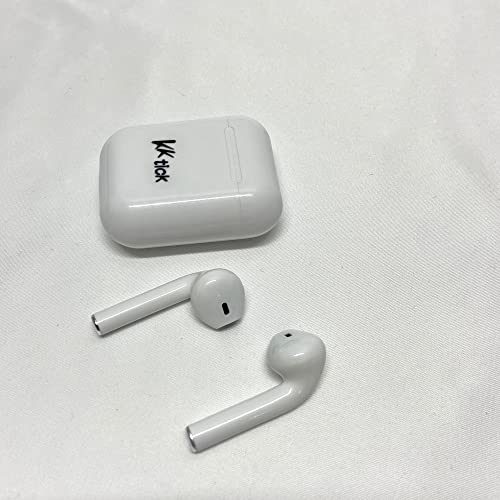 KK TICK Headphones,Wireless Earbuds Bluetooth Earbuds with Wireless Charging Case Wireless Headphones Waterproof Earphones Noise Cancelling.