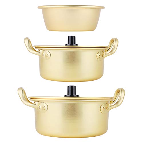 Ramen Pot, Korean Ramen Cooking Pot Fast Noodles Cooking Pot, Korean Ramen Noodle Pot Great for Soup, Curry, Pasta and Stew(20cm)