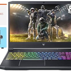 acer Predator Helios 300 Gaming & Entertainment Laptop (Intel i9-11900H 8-Core, 64GB RAM, 2TB PCIe SSD, GeForce RTX 3060, 15.6" 144Hz Win 10 Pro) with MS 365 Personal, Hub