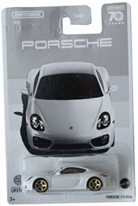 matchbox porsche cayman, white