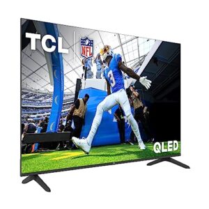 TCL 55-Inch Q6 QLED 4K Smart TV with Fire TV (55Q650F, 2023 Model) Dolby Vision, Dolby Atmos, HDR Pro+, Alexa Built-in with Voice Remote, Streaming UHD Television,Black