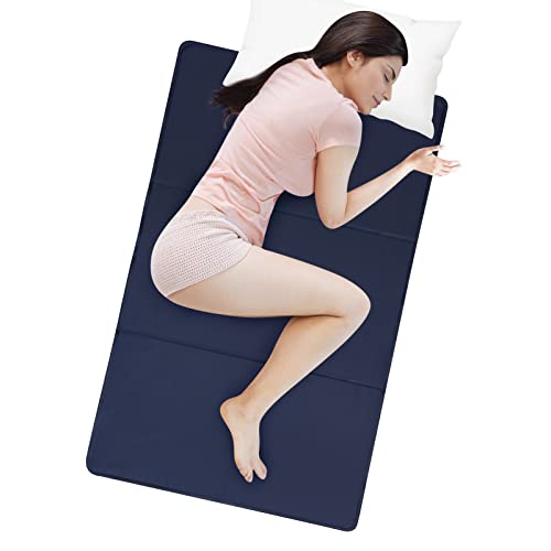 Aineeba Chill Cooling Pad Mat for Bed(Dark Blue)