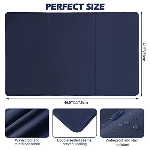 Aineeba Chill Cooling Pad Mat for Bed(Dark Blue)