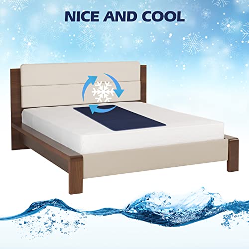 Aineeba Chill Cooling Pad Mat for Bed(Dark Blue)