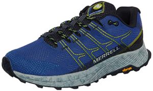 merrell men's j066747w moab flight hiking shoe, cobalt, 10 w