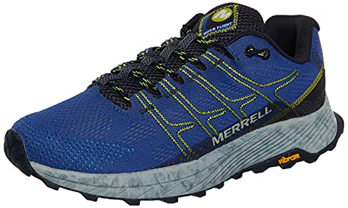 Merrell Men's J066747W Moab Flight Hiking Shoe, Cobalt, 10 W