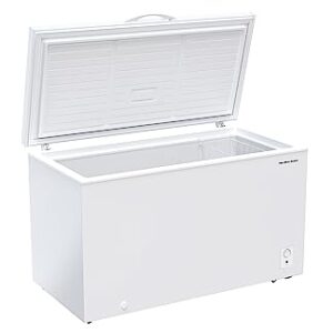 Hamilton Beach HZ4941 14 cu ft Upright Convertible Fridge/Freezer-Frost Free-Reversible Door-Removable Glass Shelves-LED Interior Light, White