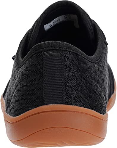 WHITIN Men's Water Shoes Quick Dry Aqua Minimalist Barefoot Sneakers Size 10.5-11 Minimus Beach Swim River Trail Hiking Kayak Fishing Black Gum 44